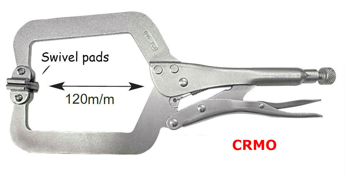 F-15SP Locking C-Clamp with Pad 15inch