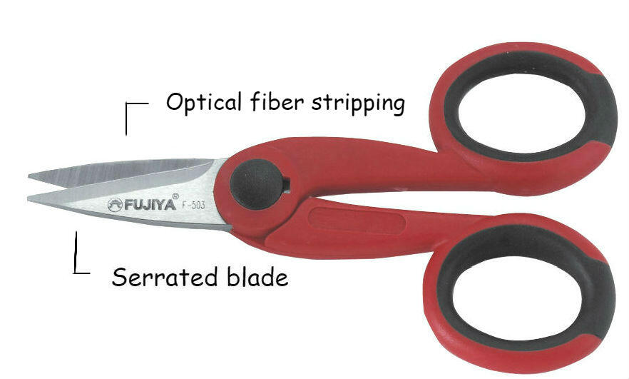 F-503A Optical Fiber Strip Scissors 5-1/2inch